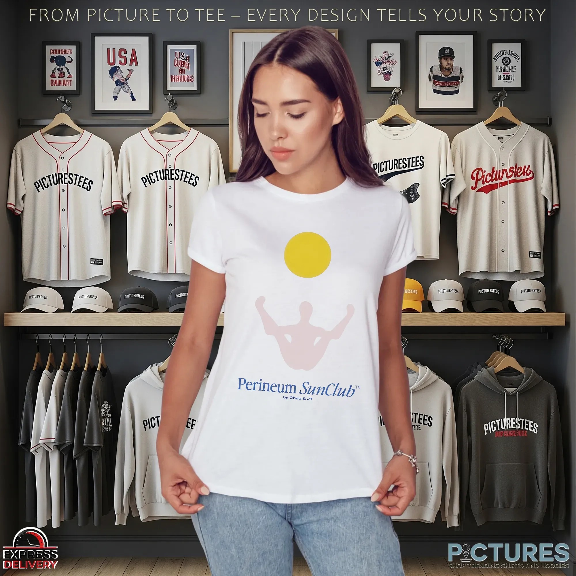 Chad And Jt Perineum Sun Club Big Shine T-shirts • Picturestees ...