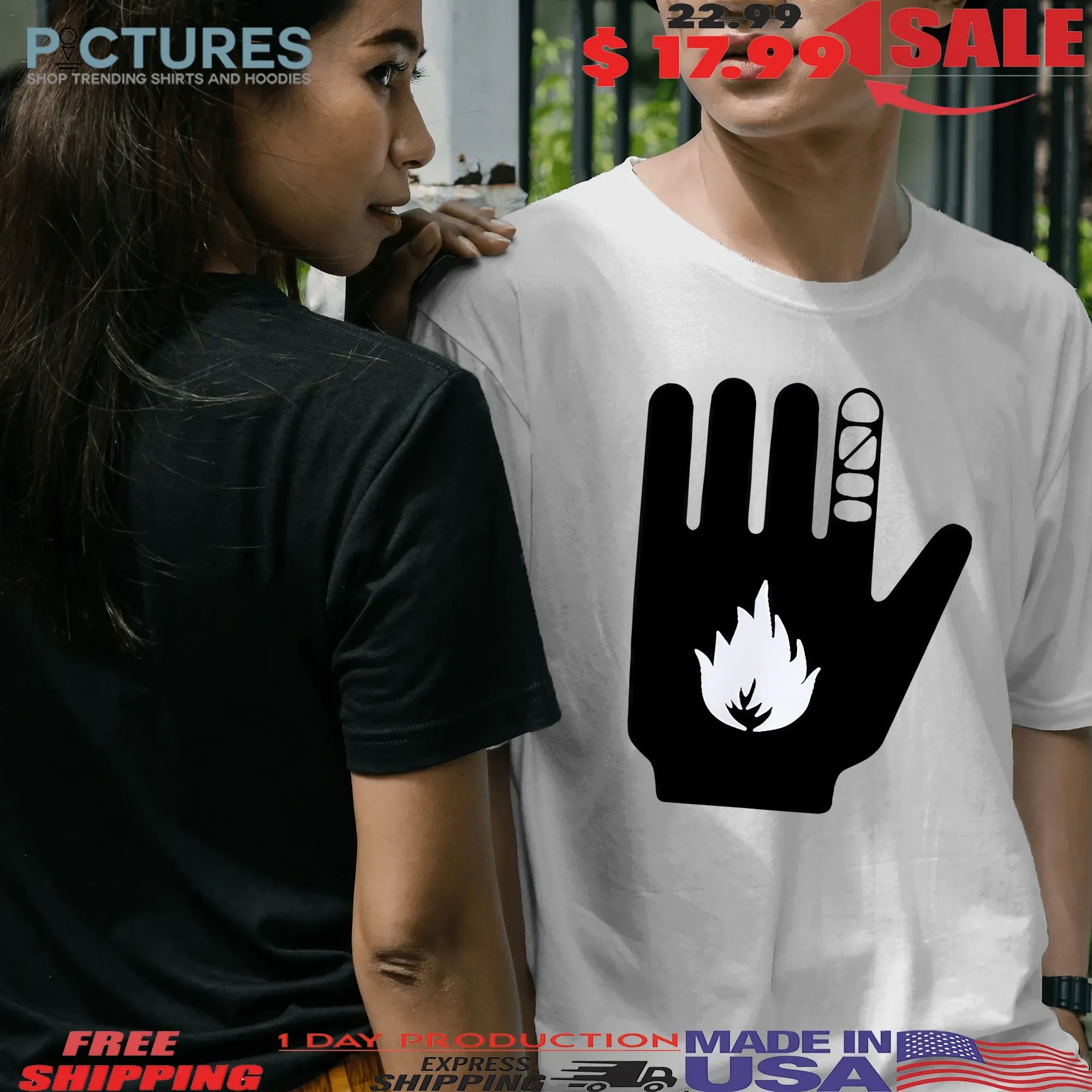 Pedro Pascal Wearing Ceasefire Now Msf White T-shirts • Picturestees ...