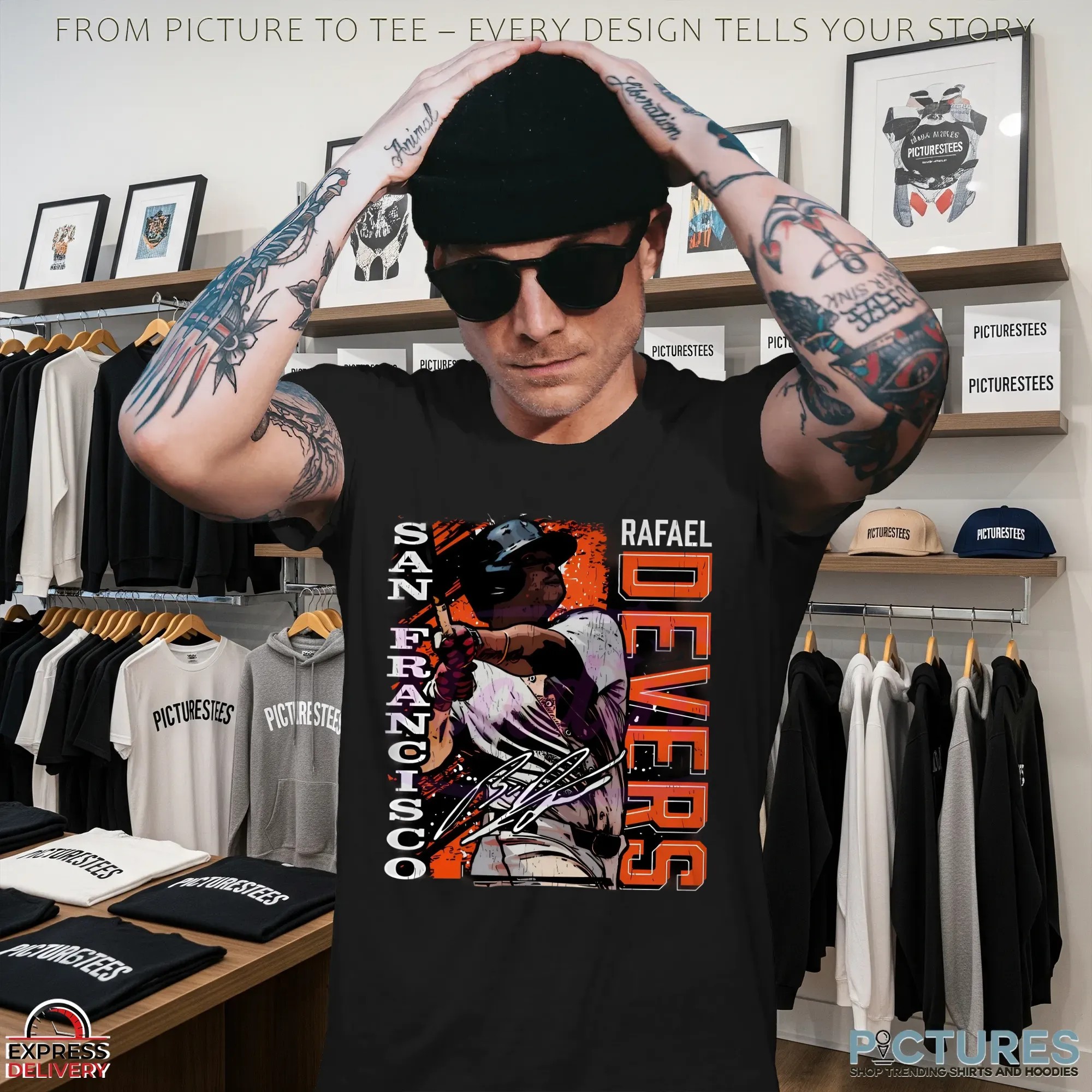 Rafael Devers San Francisco Gritty Signature T Shirt • Picturestees ...