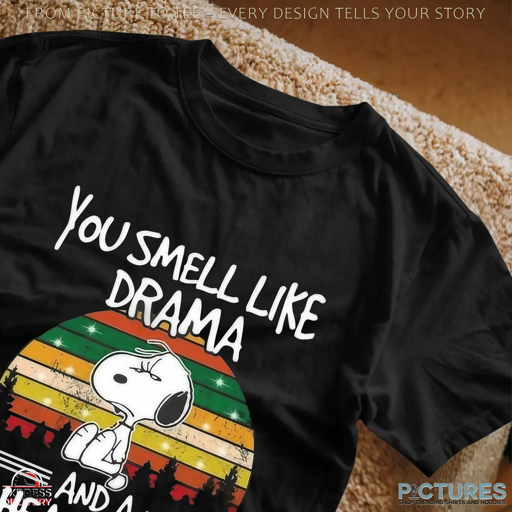 Snoopy The Peanuts You Smell Like Drama And A Headache Please Get Away ...