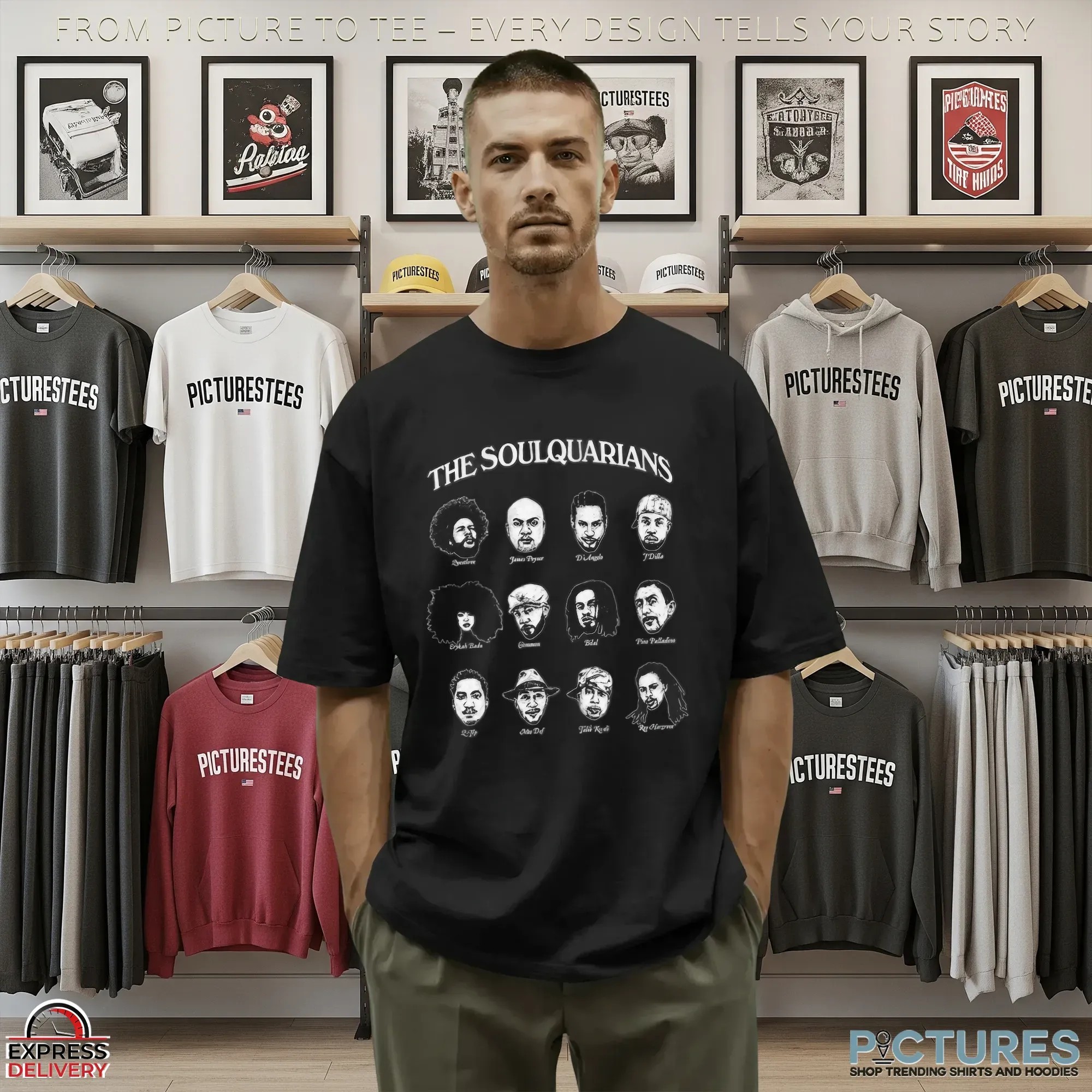 Streetwear Slow Jamz The Soulquarians Music T Shirt • Picturestees ...