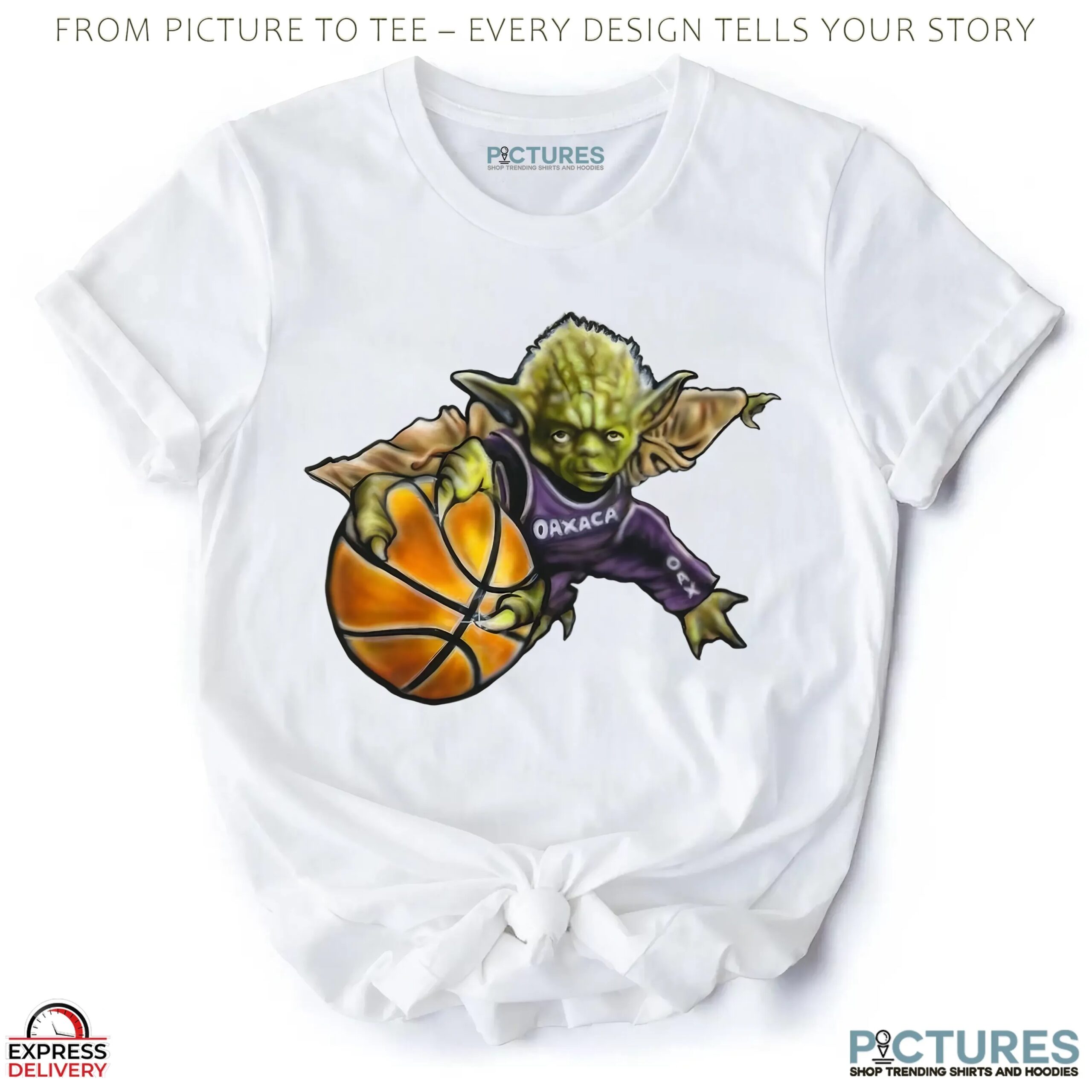 Dunk Yoda Basketball T Shirt • Picturestees Clothing LLC