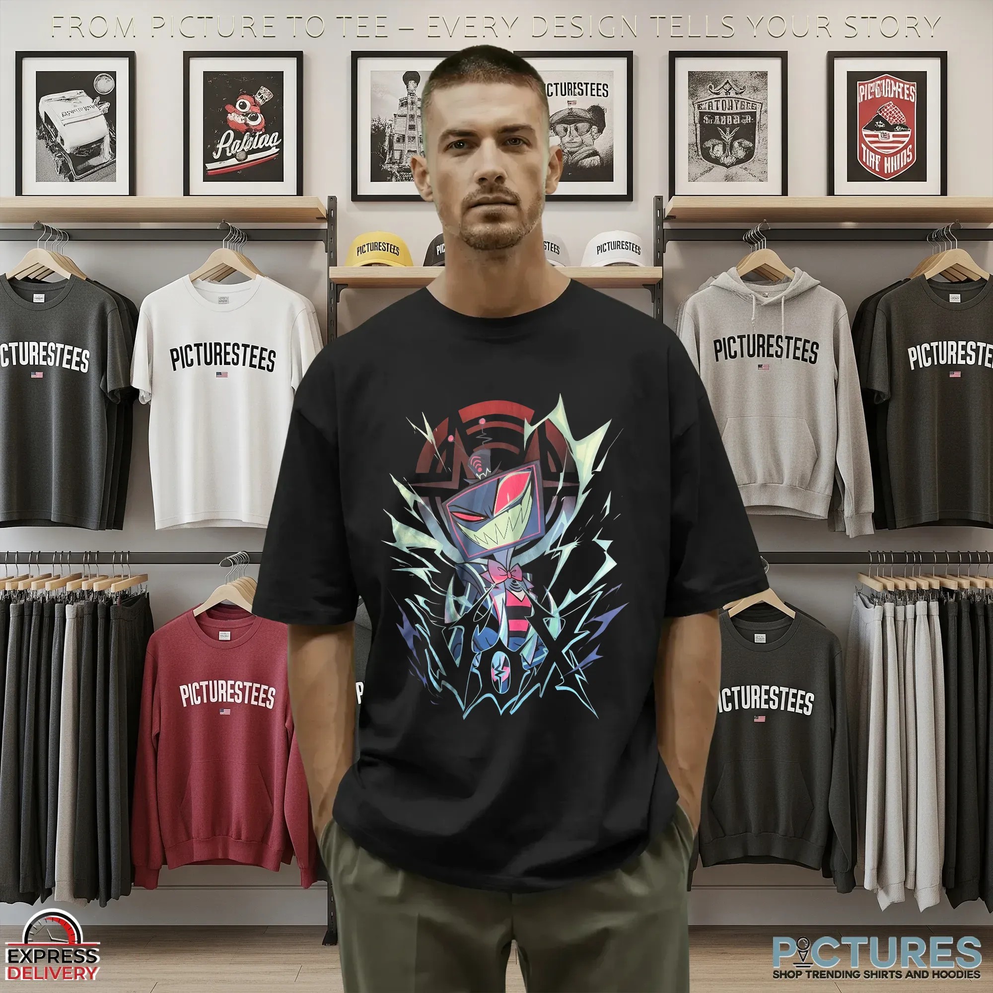 Hazbin Hotel Vox Graphic T Shirt • Picturestees Clothing LLC