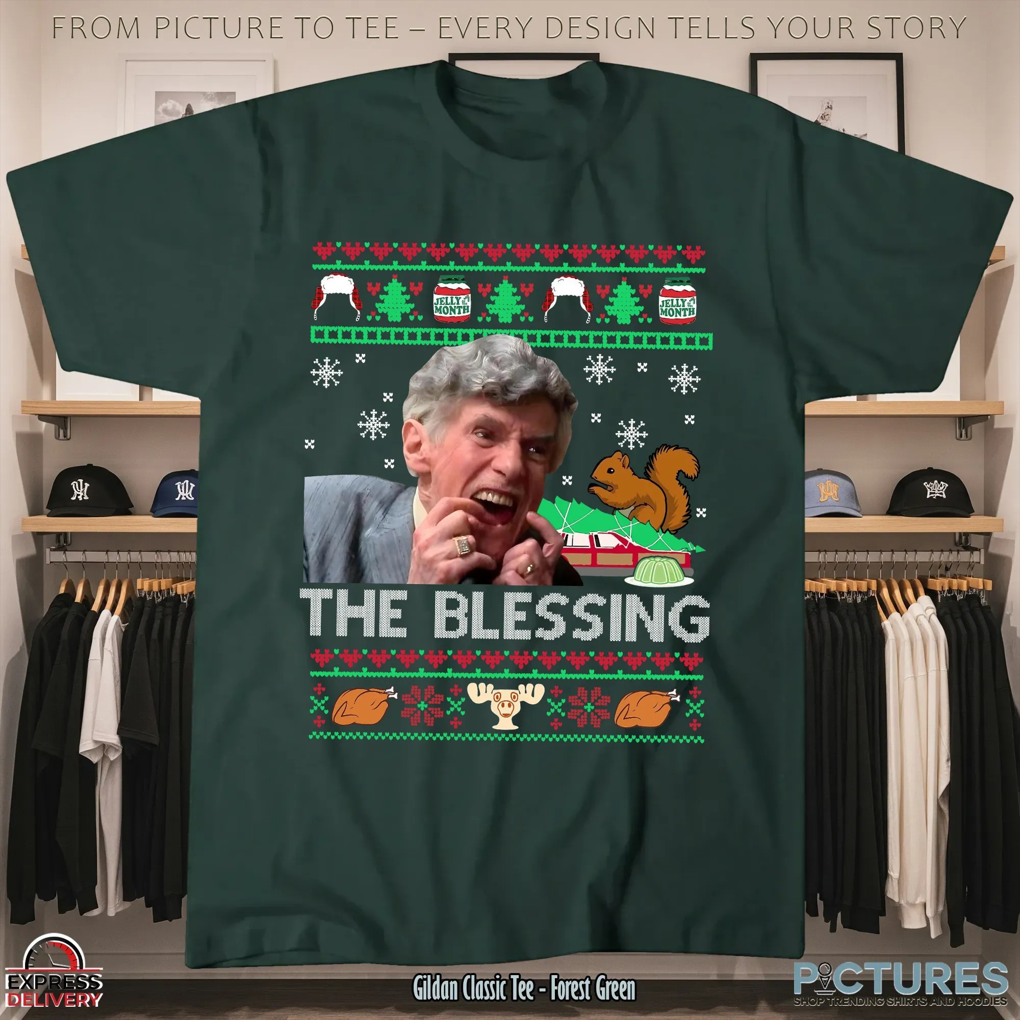 Uncle Lewis The Blessing National Lampoon's Christmas Vacation Ugly ...